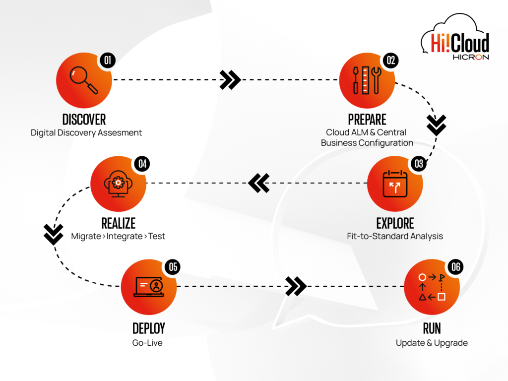 RISE with SAP - Bussines Transformation | Hicron
