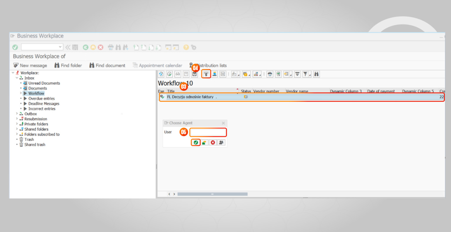 Forward a Workflow task to another user's inbox - Hicron