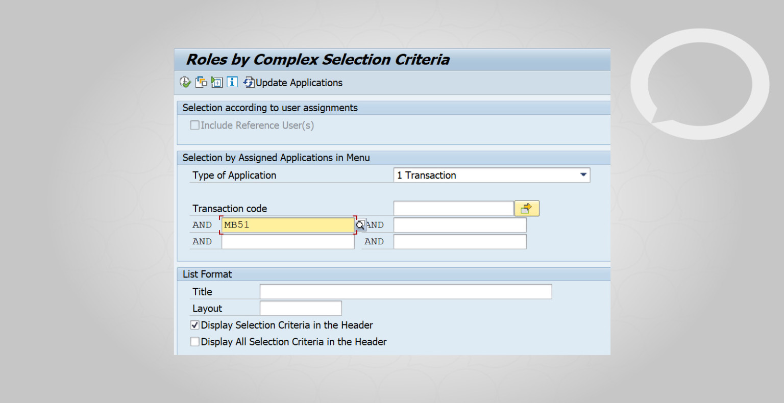How to check roles in SAP? - Hicron