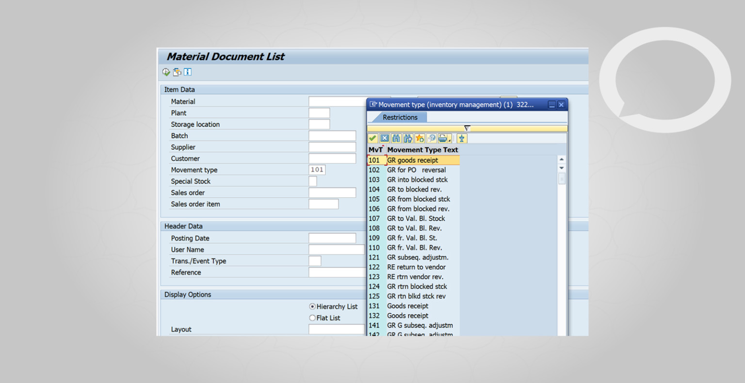 How to check movements in SAP? - Hicron