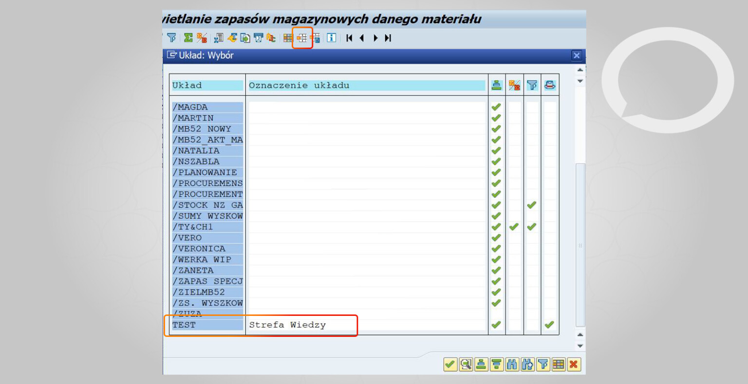 Jak zapisać layout/układ w SAP? - Hicron
