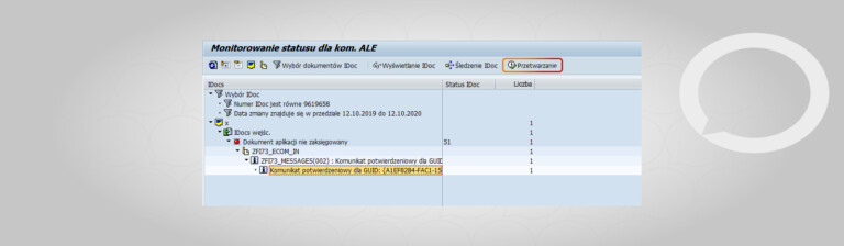 Idoc Processing In Error On Unprocessed Status Hicron