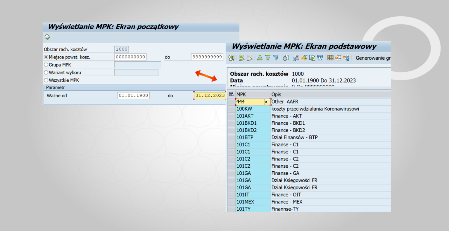 Jak sprawdzić MPK w SAP? - Hicron