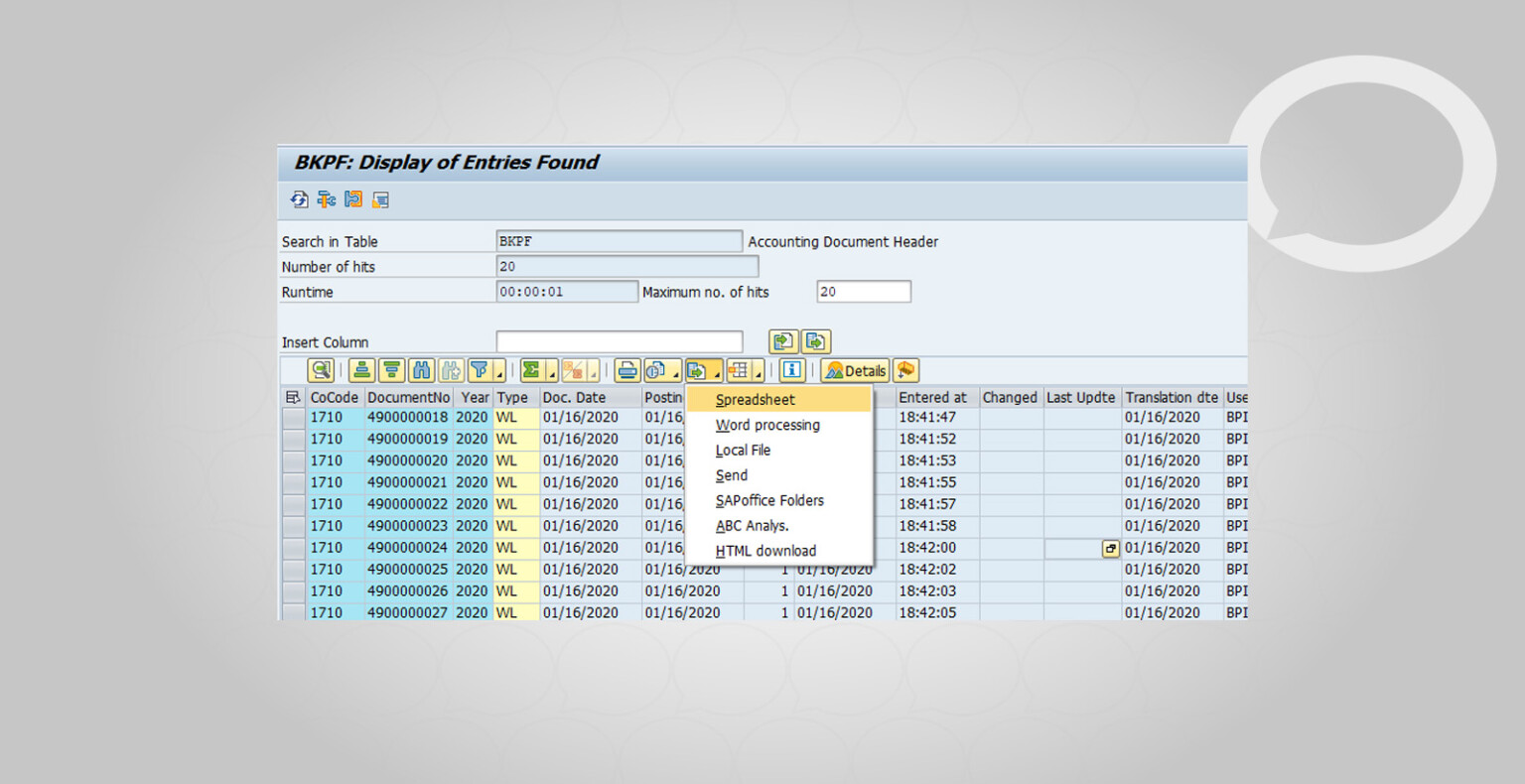 Wie kann ich Daten von SAP in Excel kopieren? - Hicron