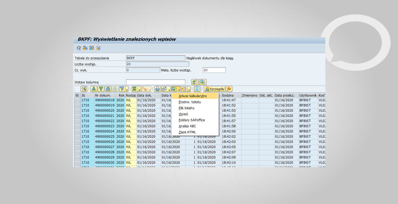 Jak skopiować dane z SAP do Excel? - Hicron