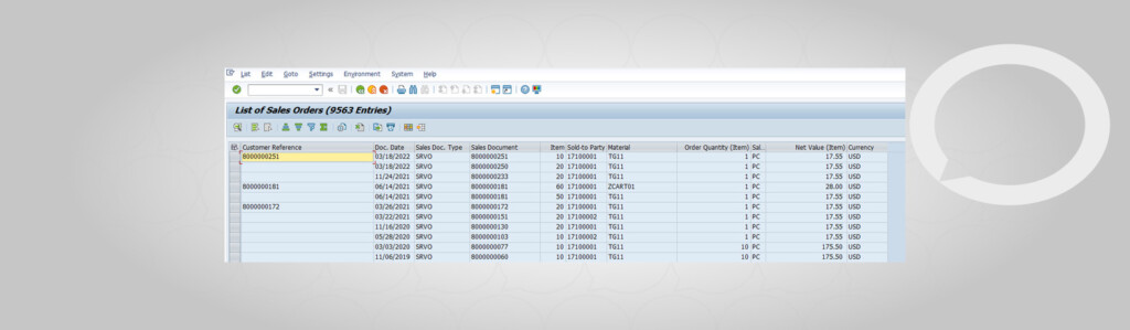 How to change the view in SAP? - Hicron