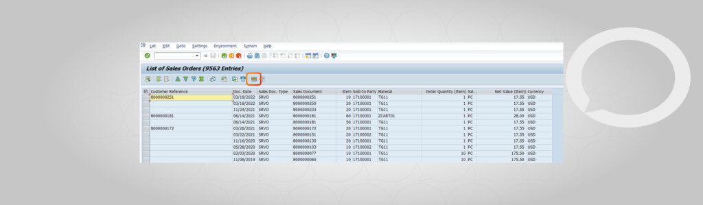 How to change the view in SAP? - Hicron