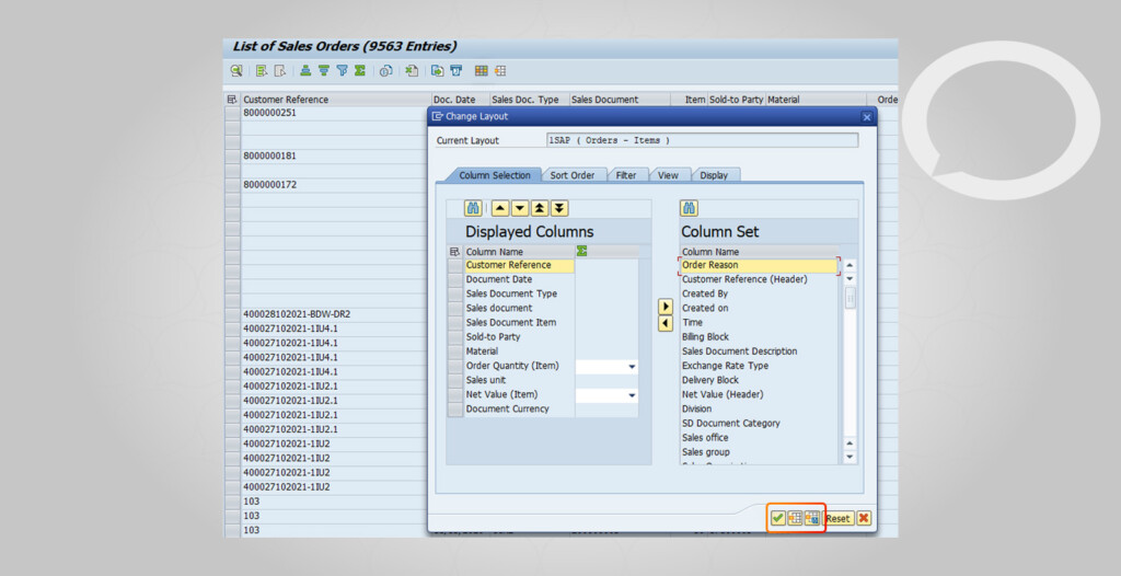 How to change the view in SAP? - Hicron