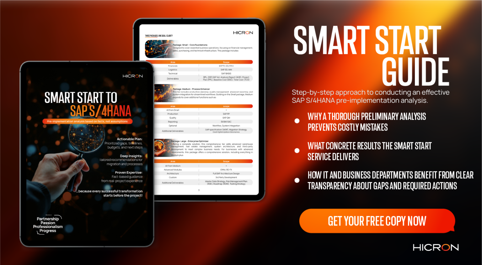 Smart Start to SAP S/4HANA: Start with Facts, Not Assumptions - Hicron